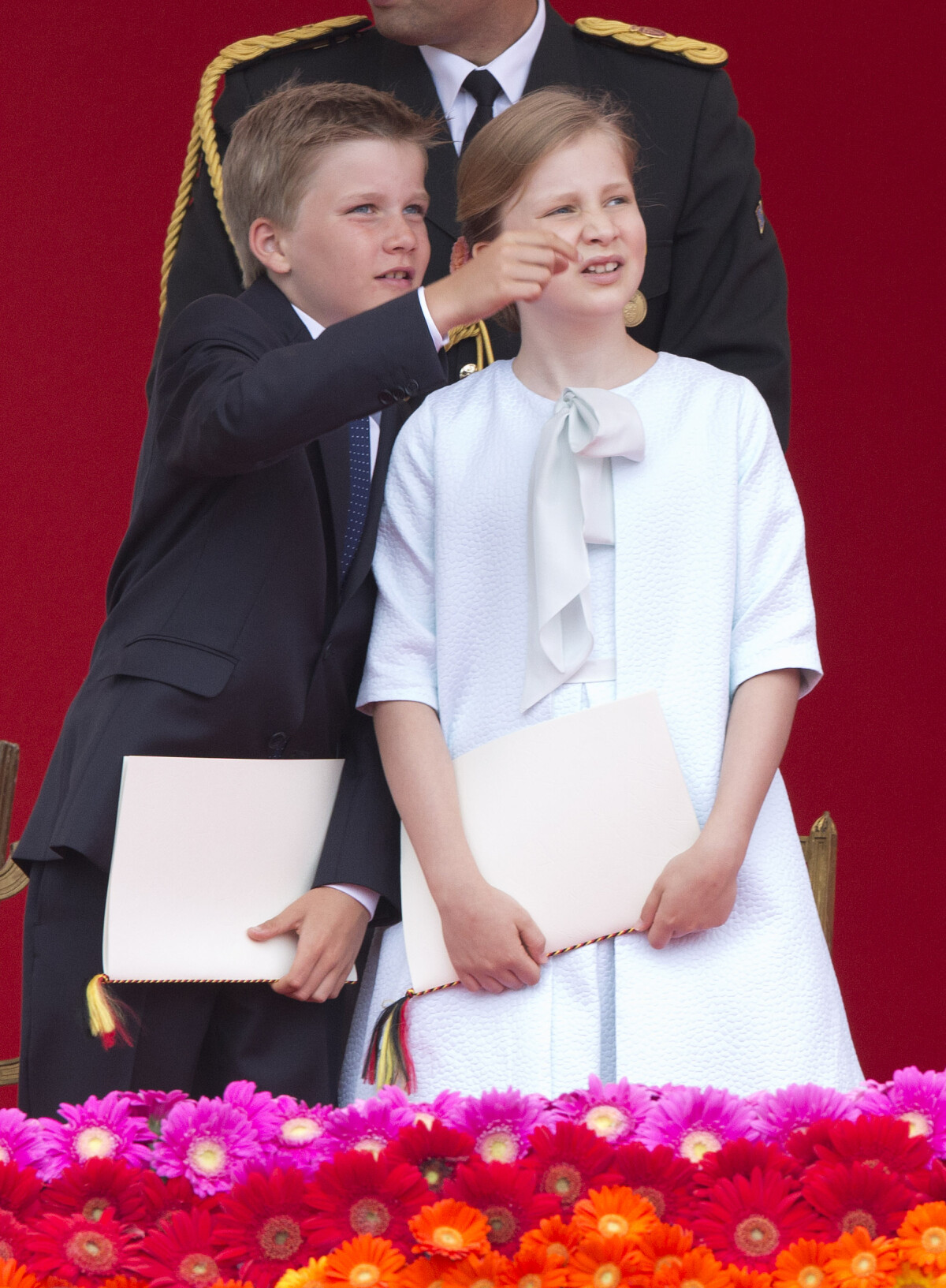 Photo : Le prince Gabriel et la princesse héritière Elisabeth de ...