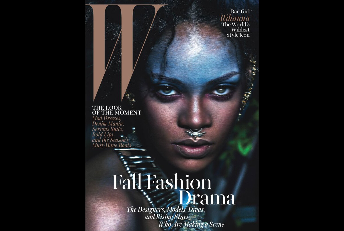 Photo : Rihanna, photographiée par Mert et Marcus pour le magazine W ...