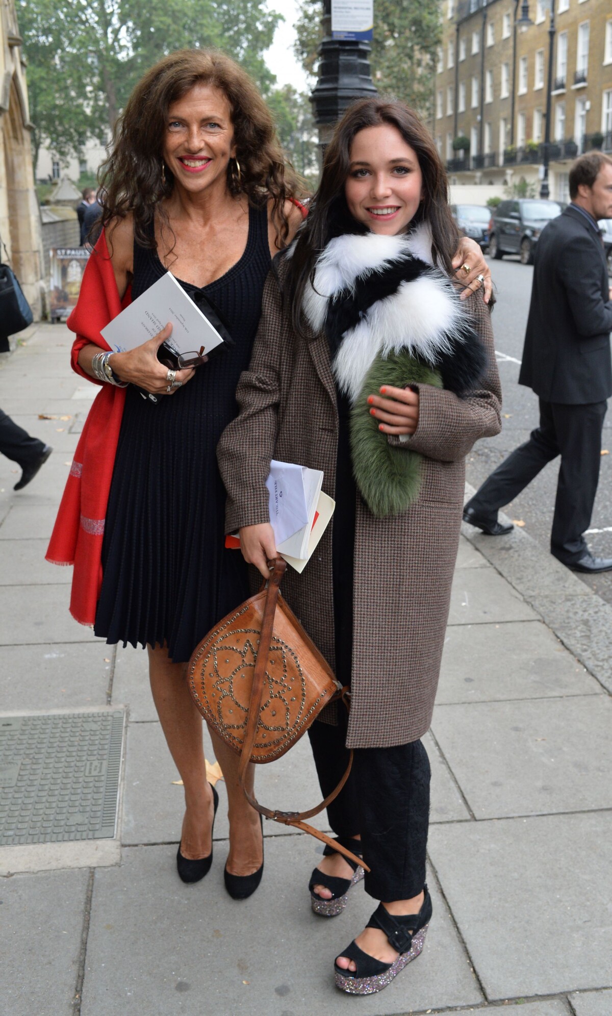 Photo : Clio Goldsmith et sa fille Ayesha Shand, ex-épouse et fille du ...