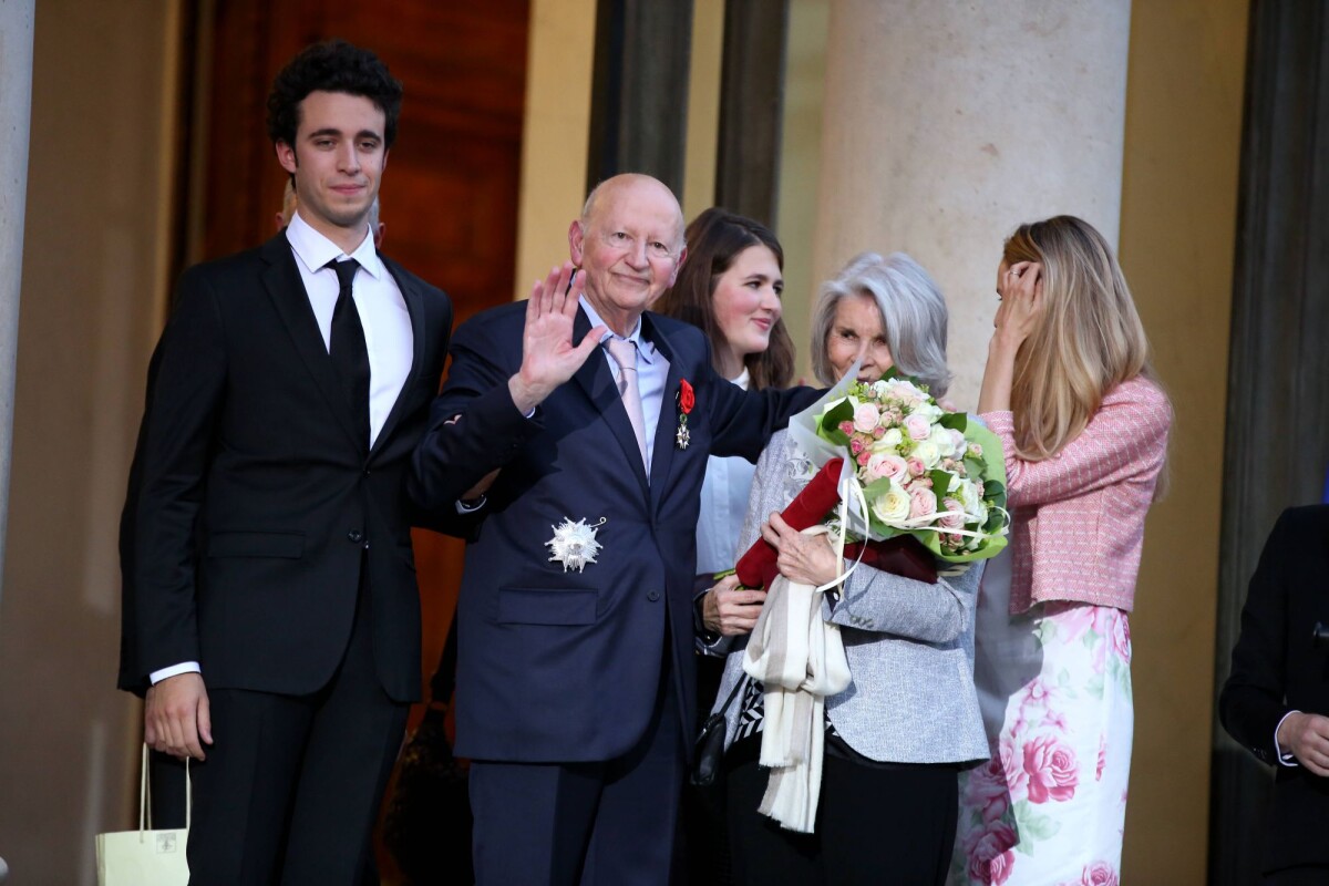 Photo : Gilles Jacob entouré de sa famille - Cérémonie de remise des ...