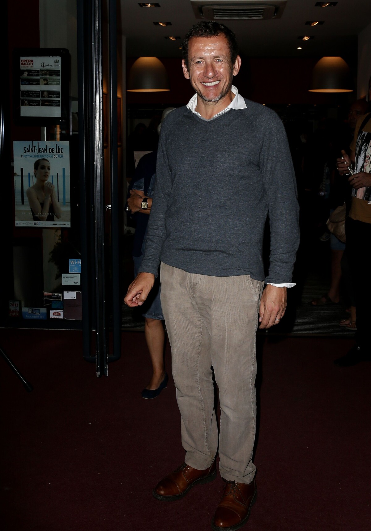 Photo : Dany Boon lors du Festival international du film de Saint-Jean ...