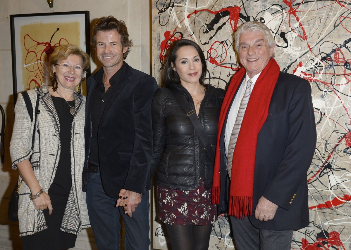 Photo : Exclusif - Monique Brohard, Christophe Dardeau, sa femme ...