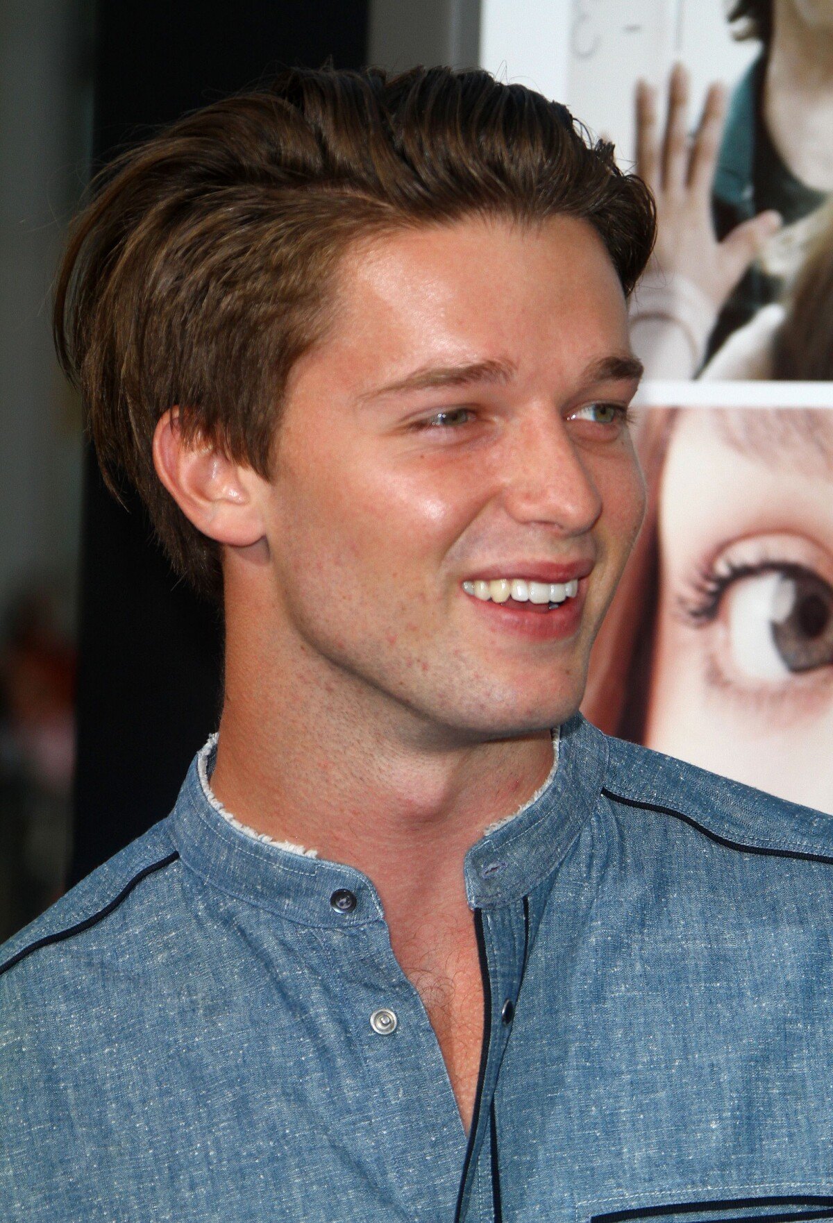 Photo : Patrick Schwarzenegger à l'avant-première du film "If I Stay" à ...