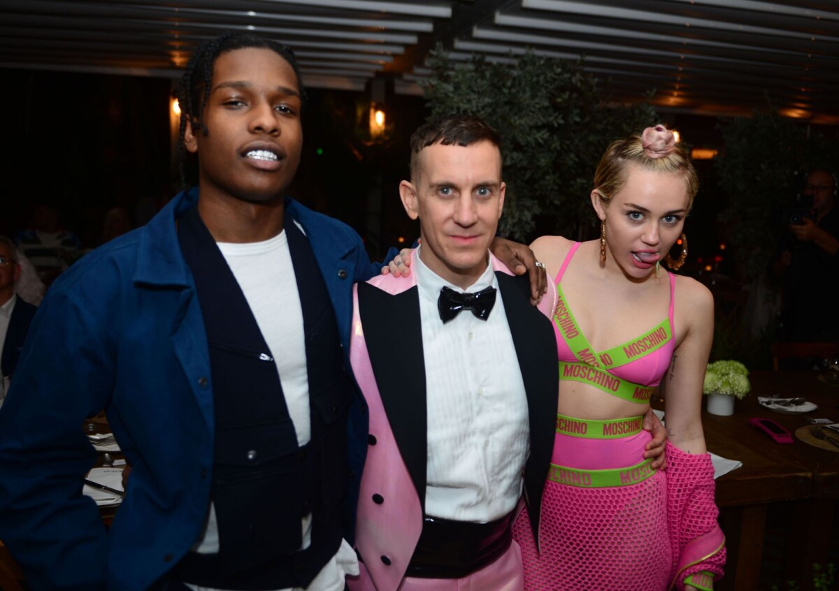 Photo : A$AP Rocky, Jeremy Scott et Miley Cyrus assistent à la soirée ...