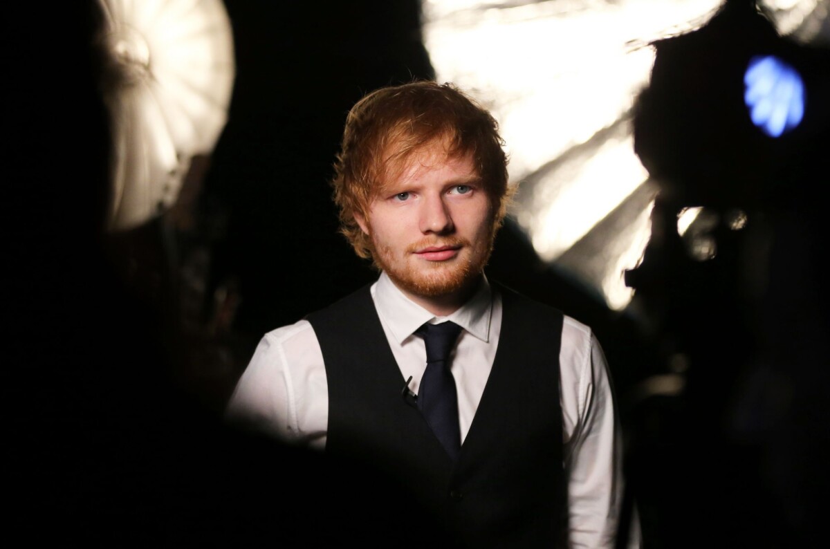 Photo : Exclusif - Ed Sheeran - Backstage de l'enregistrement de l ...