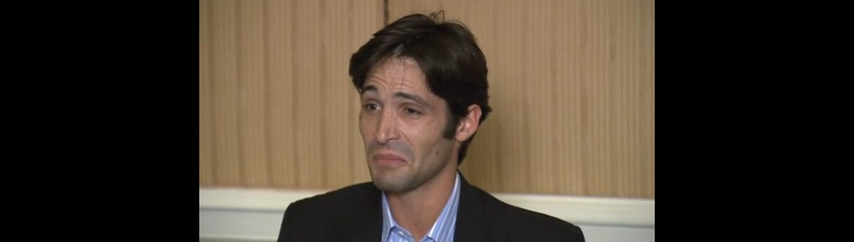 Photo : Michael Egan, victime de Bryan Singer, en conférence de presse ...