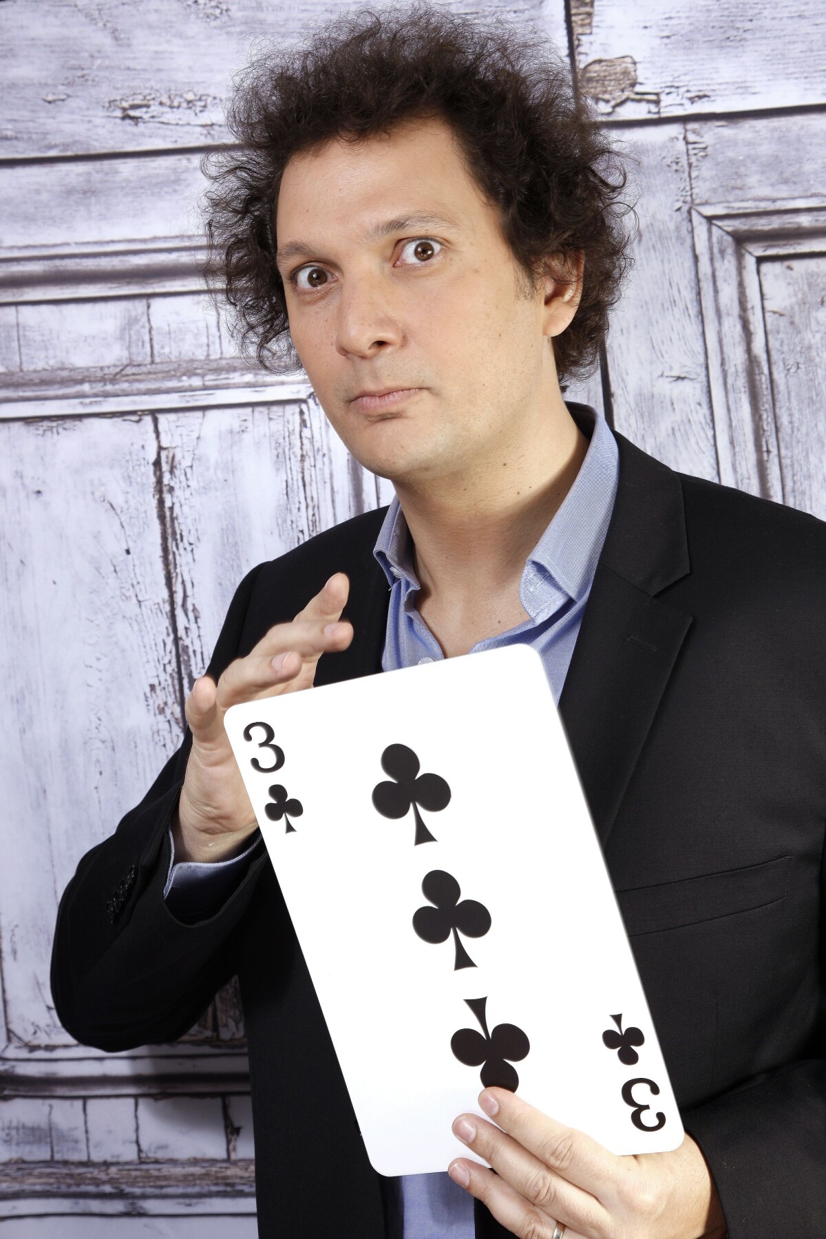 Photo : Portrait de Eric Antoine, à Paris en octobre 2014. - Purepeople