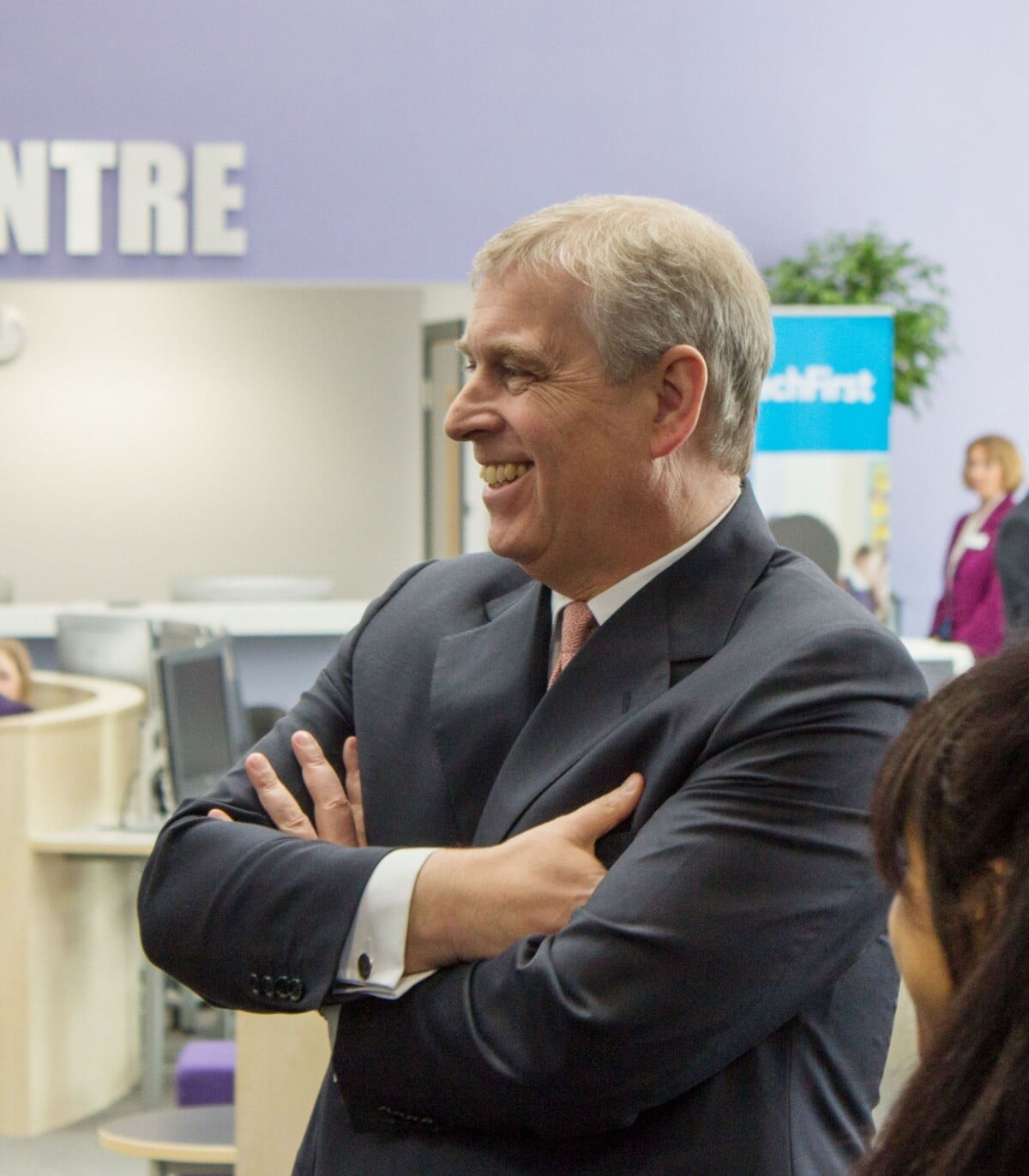 Photo : Le prince Andrew lors de l'ouverture officielle de la North ...