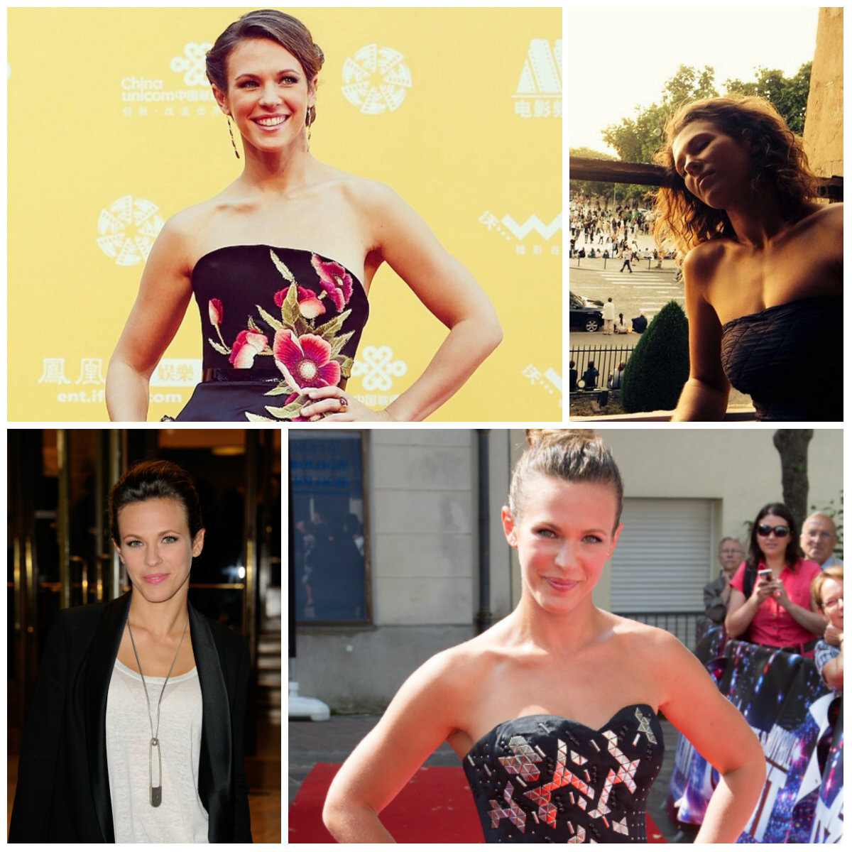 Photo : Montage d'images de Lorie en 2014. ©Abaca et compte instagram ...
