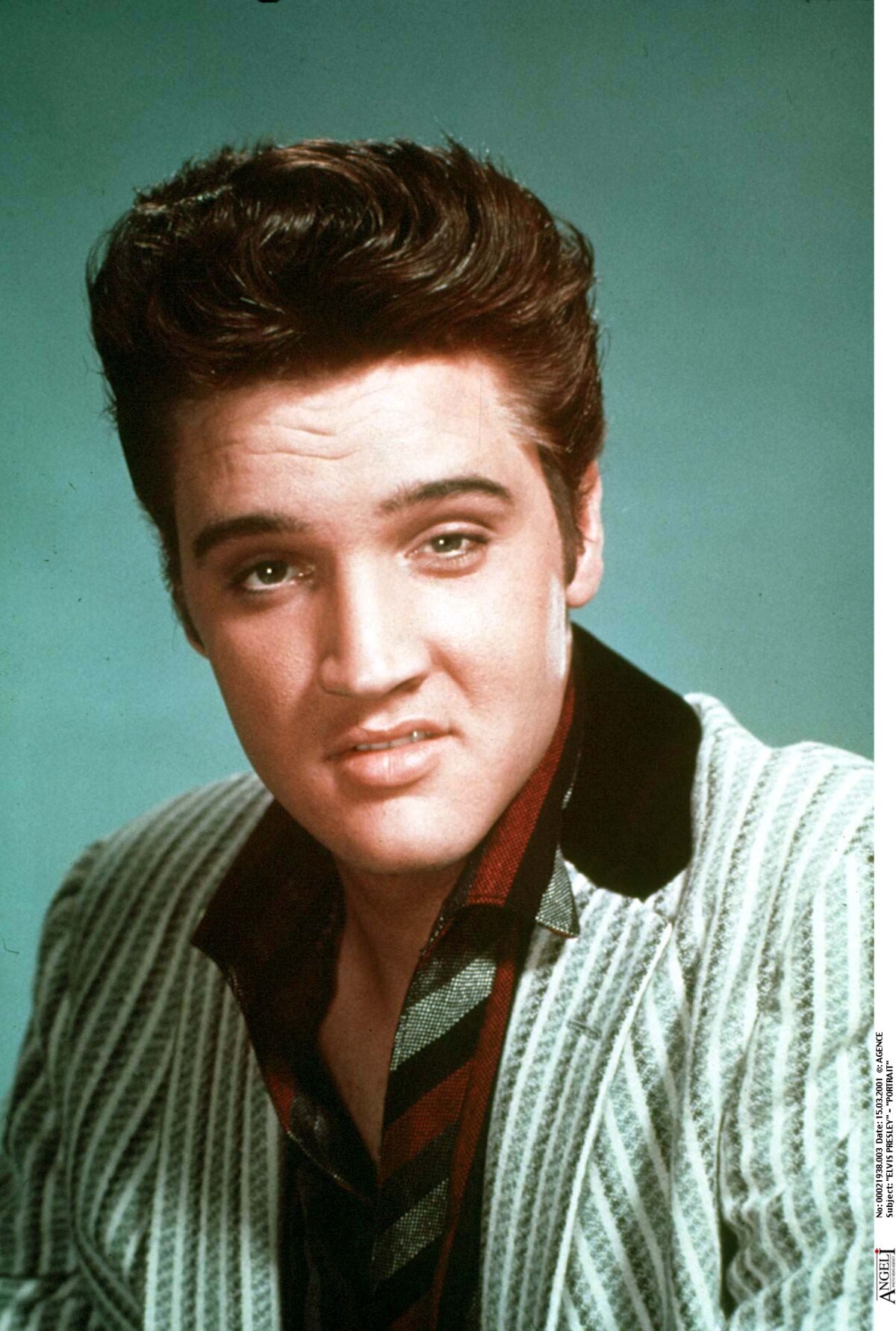 Photo : Elvis Presley portrait archives du 15 mars 2001 - Purepeople
