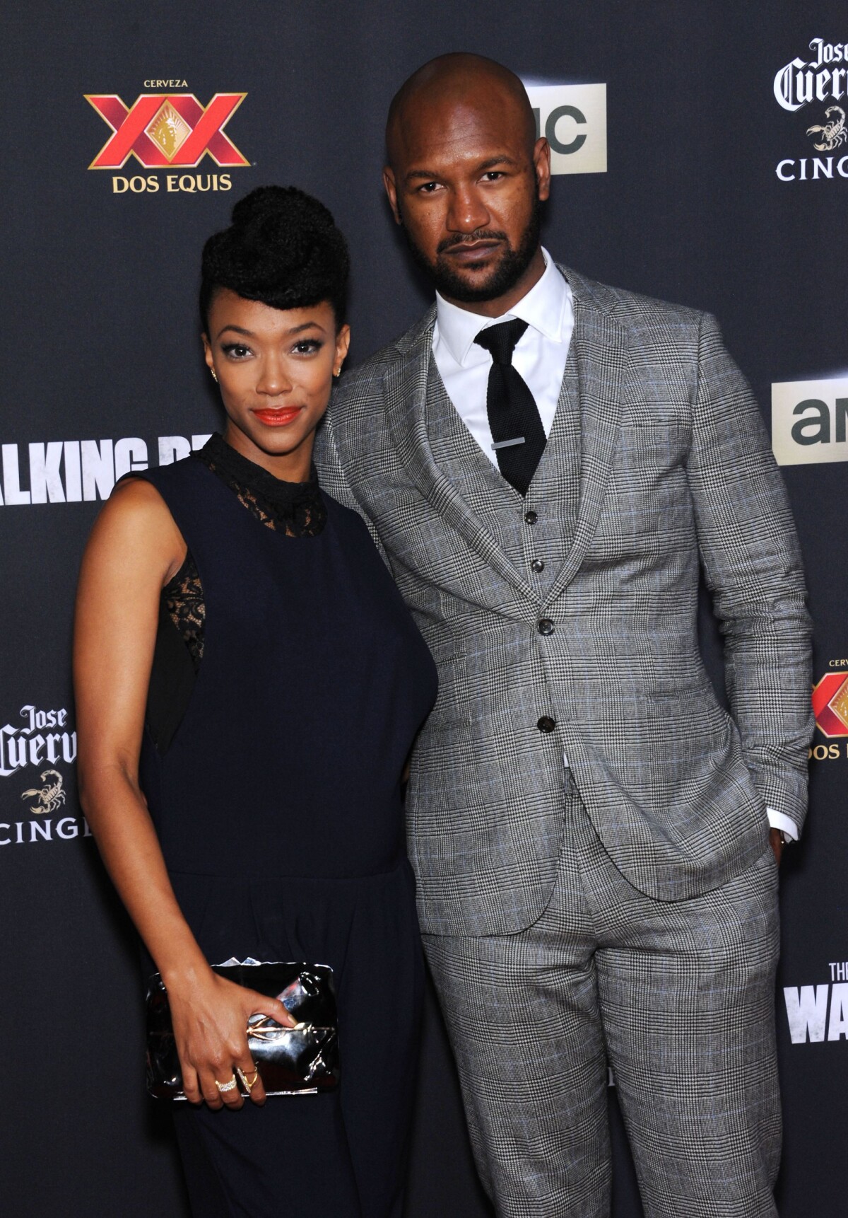 Photo : Sonequa Martin-Green & Kenric Green à la première de la ...