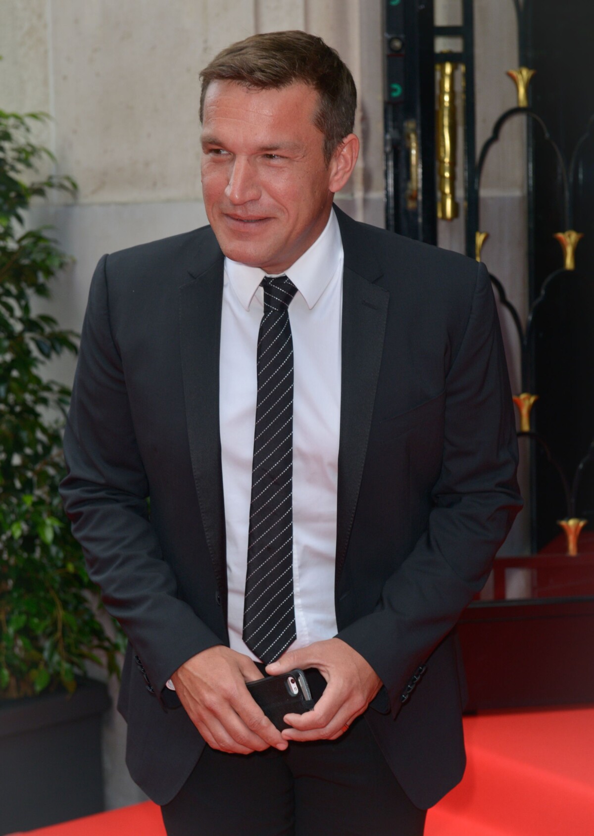Photo : Benjamin Castaldi à Paris en mai 2013. - Purepeople
