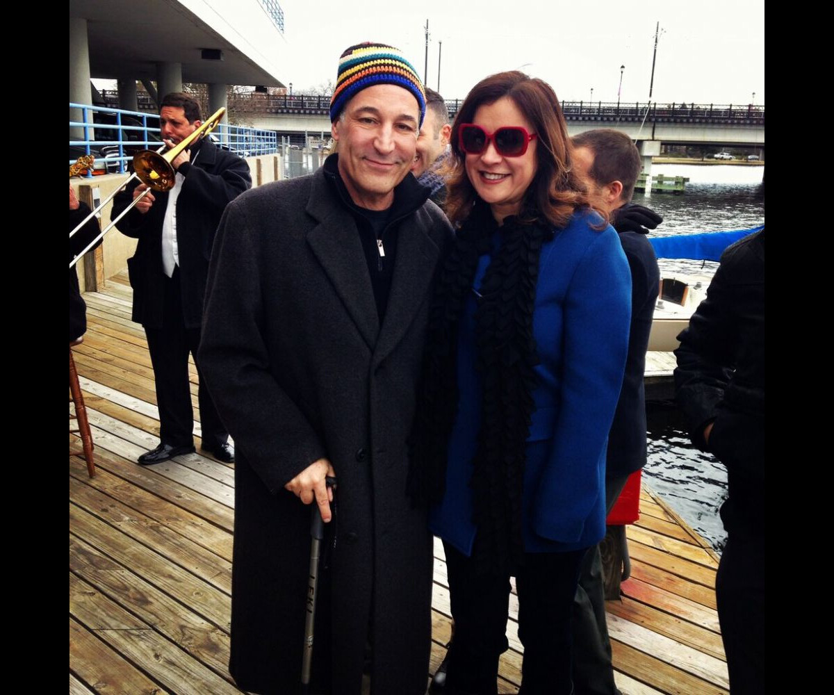 Photo : Sam Simon et son ex-femme Jennifer Tilly - Purepeople