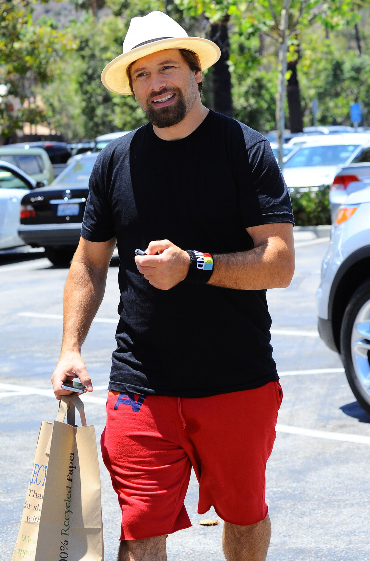 Photo : Rick Salomon fait du shopping à Calabasas, le 16 juillet 2014 ...