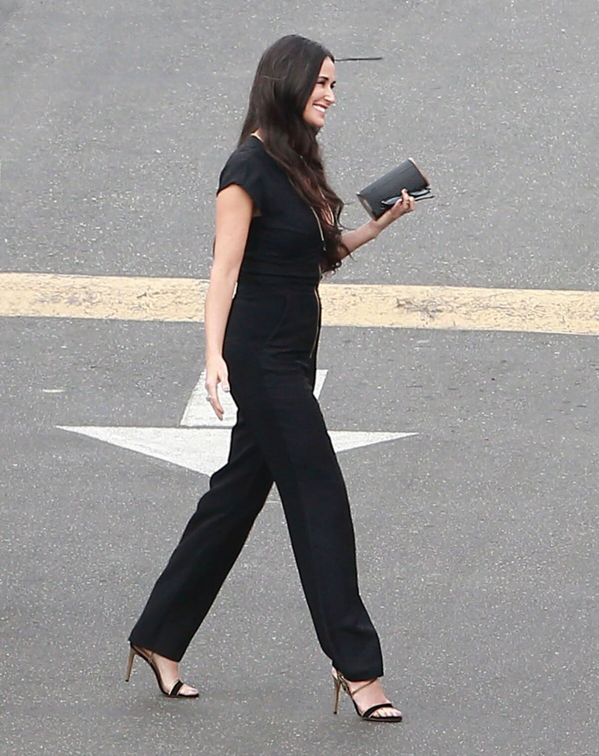 Photo : Bruce Willis et son ex-femme Demi Moore sont venus soutenir ...