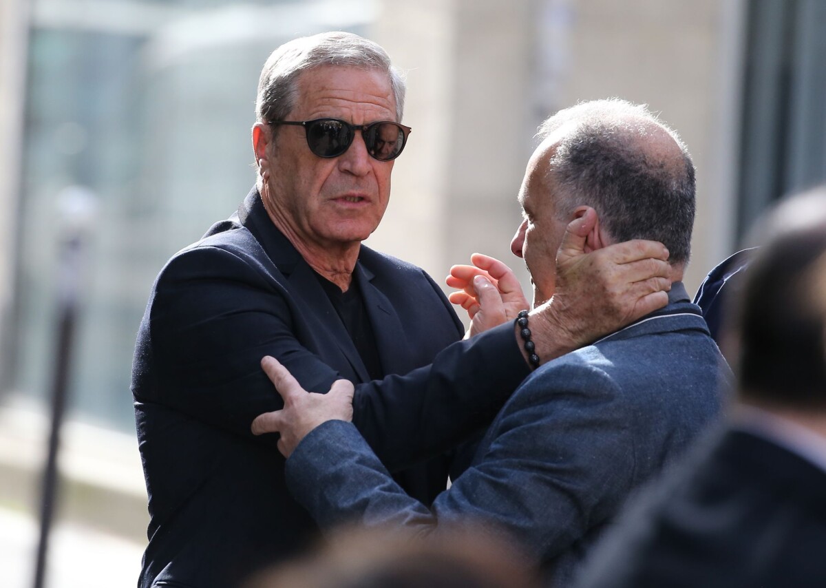 Photo : Jean-Claude Darmon et le frère de Patrice Dominguez - Obsèques ...