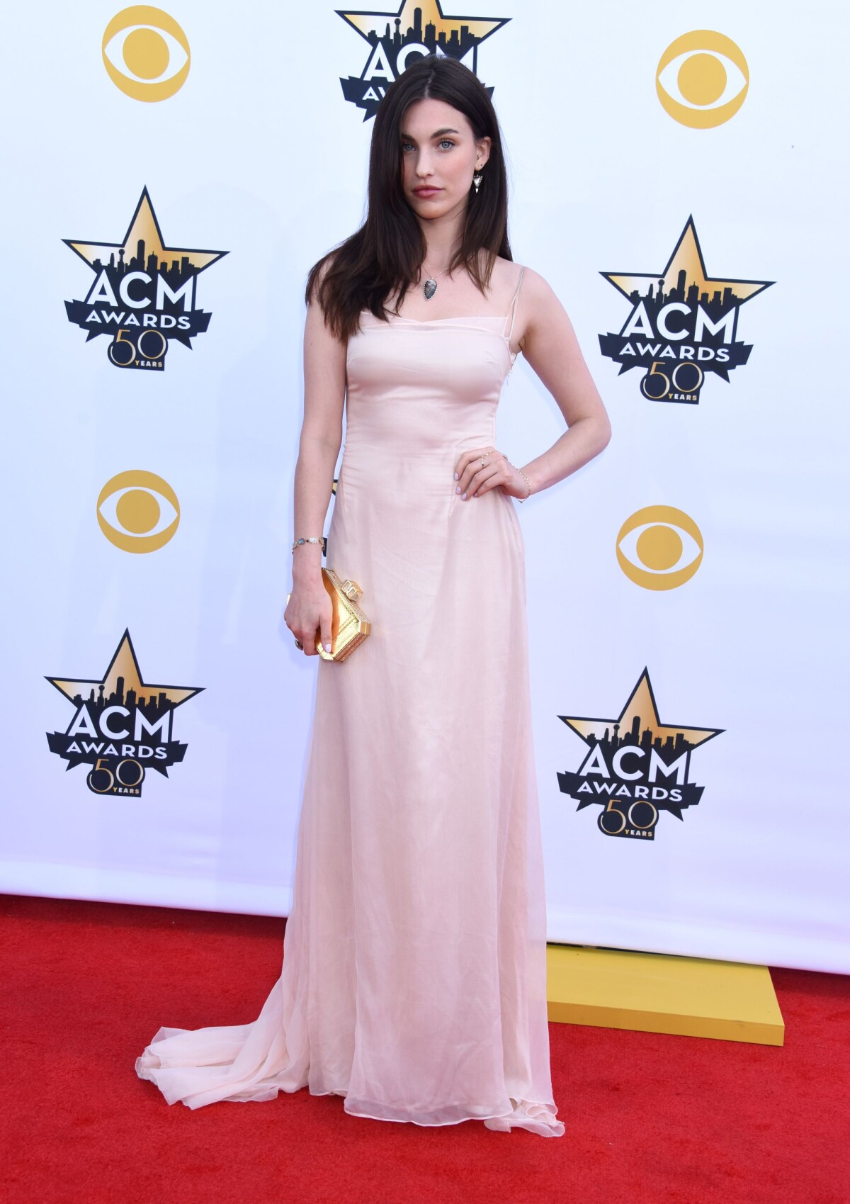 Photo : Rainey Qualley lors des 50ème Academy of Country Music Awards ...