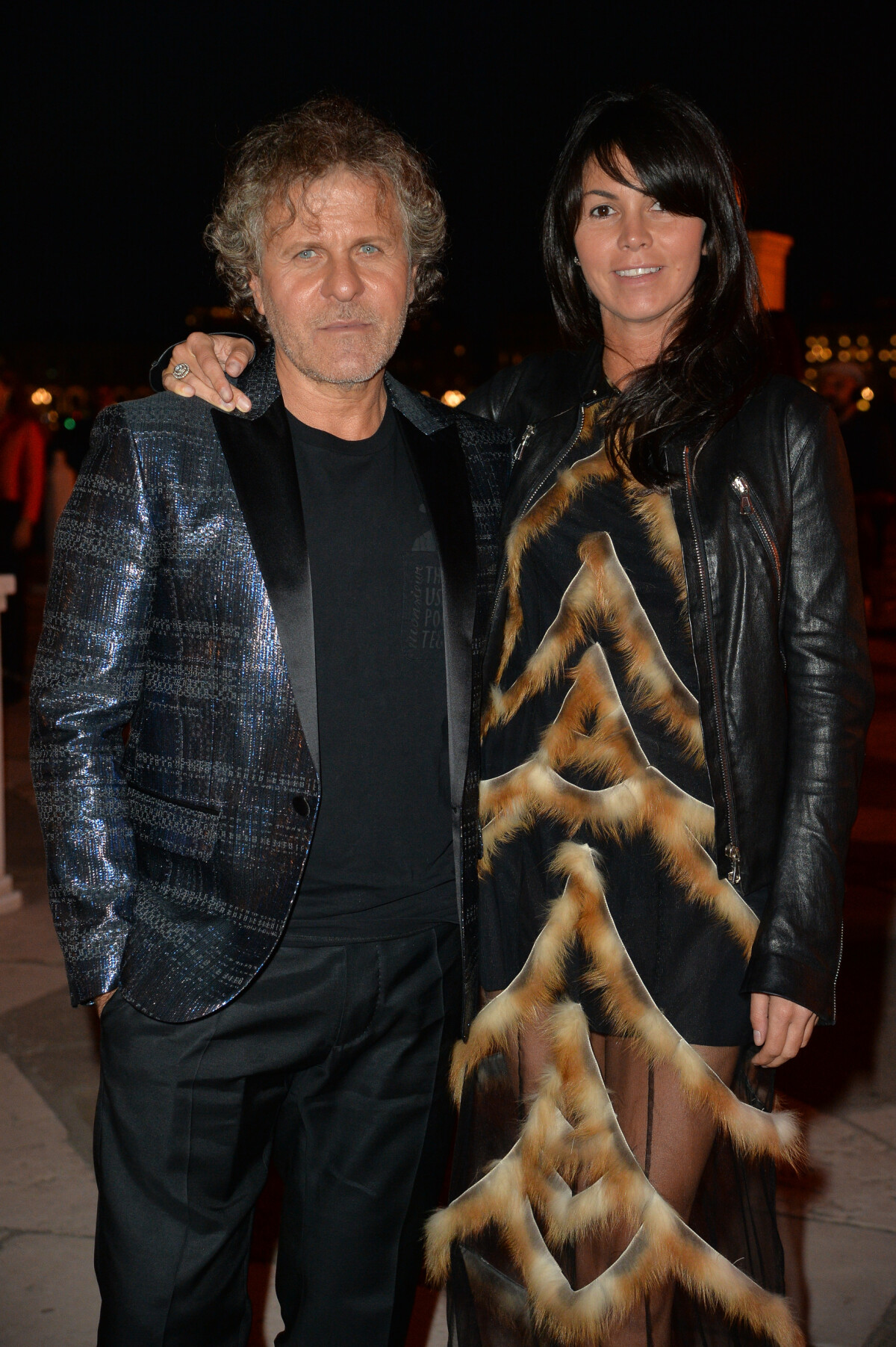 Photo : Renzo Rosso et sa compagne Arianna Alessi - Soirée Pinault à l ...
