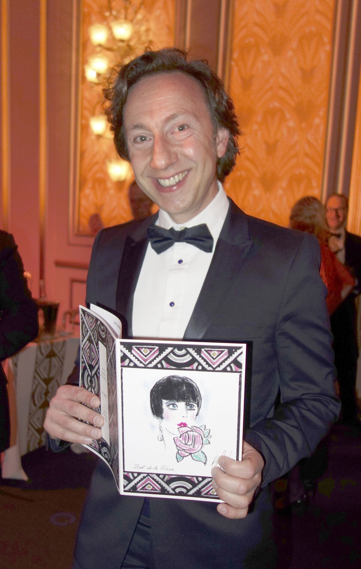 Photo : Stéphane Bern - Bal de la Rose "Art Deco" à Monaco le 28 mars ...