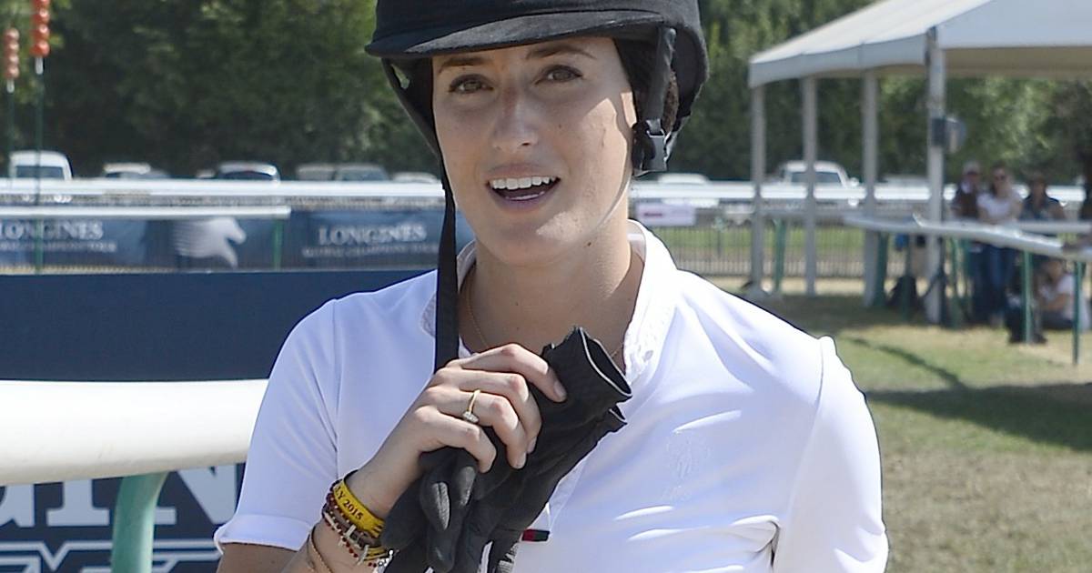 Jessica Springsteen au Jumping International de Chantilly dans le cadre ...