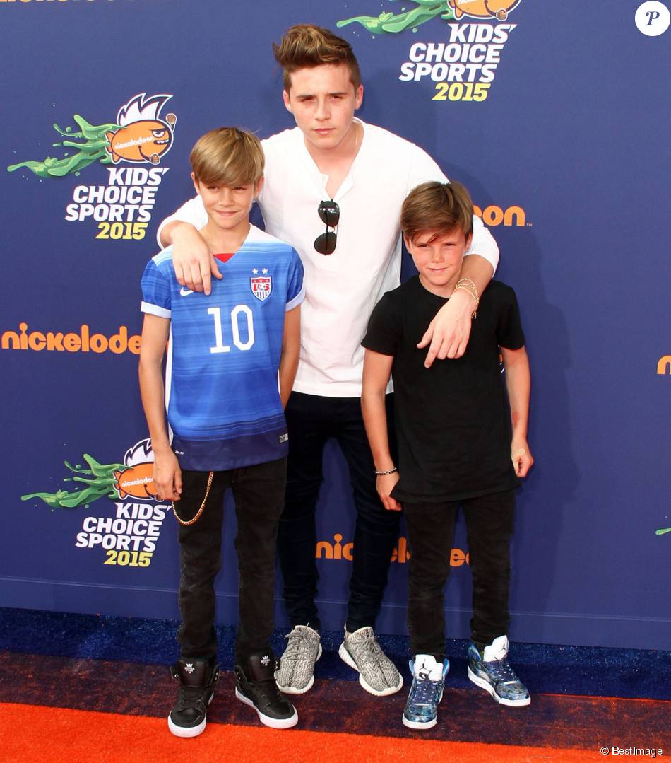 Romeo James Beckham, Brooklyn Joseph Beckham, Cruz David Bekham ...