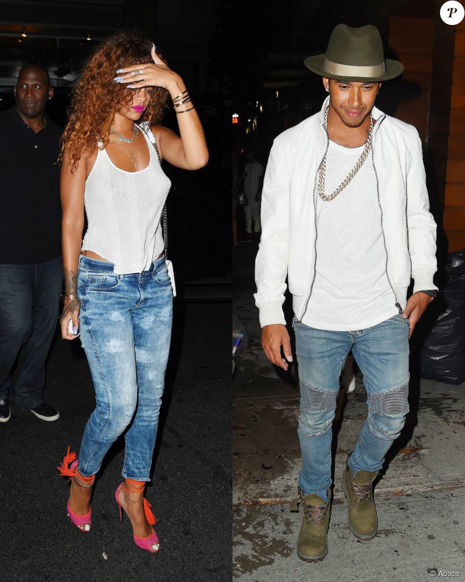 Rihanna et Lewis Hamilton : Suite du flirt à New York, après la Barbade ...