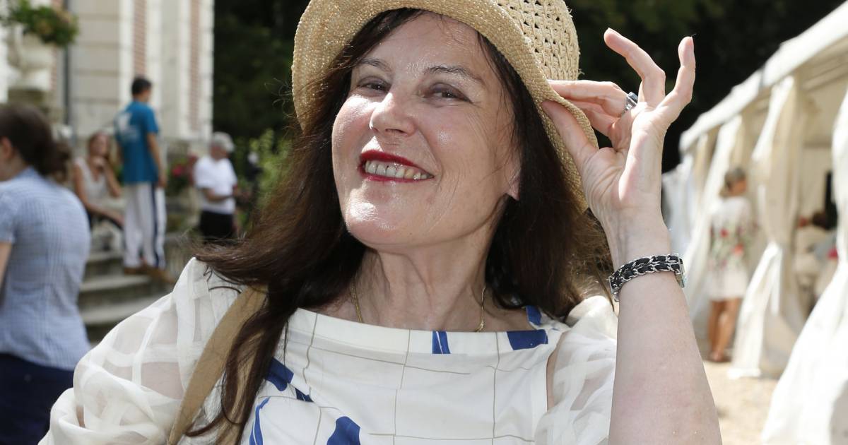 Irène Frain lors de la 20e édition de La Forêt des livres à Chanceaux ...