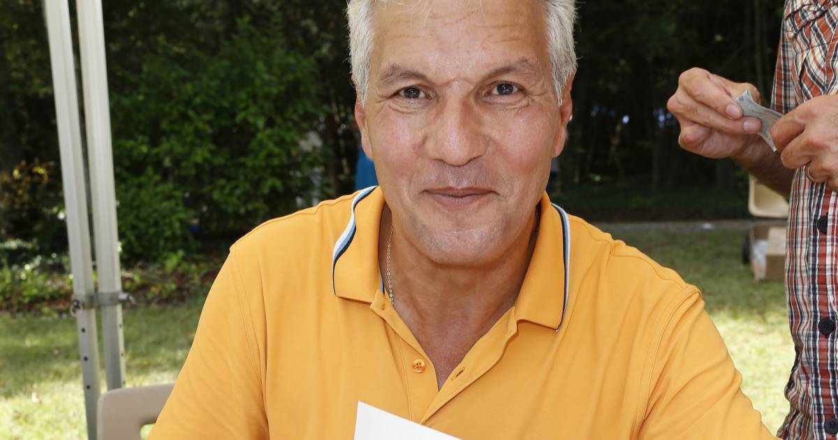Rachid Arhab lors de la 20e édition de La Forêt des livres à Chanceaux ...