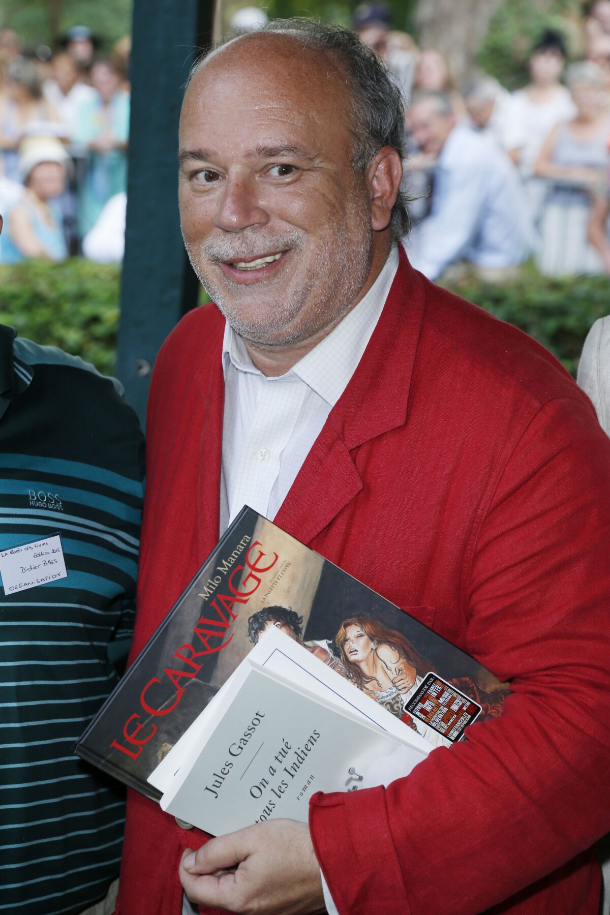 Photo : Marc Lambron lors de la 20e édition de "La Forêt des livres" à ...
