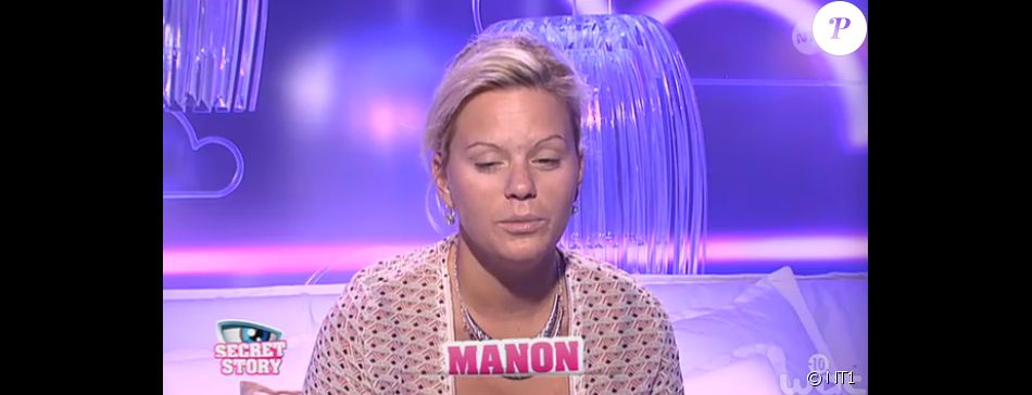 Manon, dans Secret Story 9, le mercredi 2 septembre 2015 sur NT1 ...