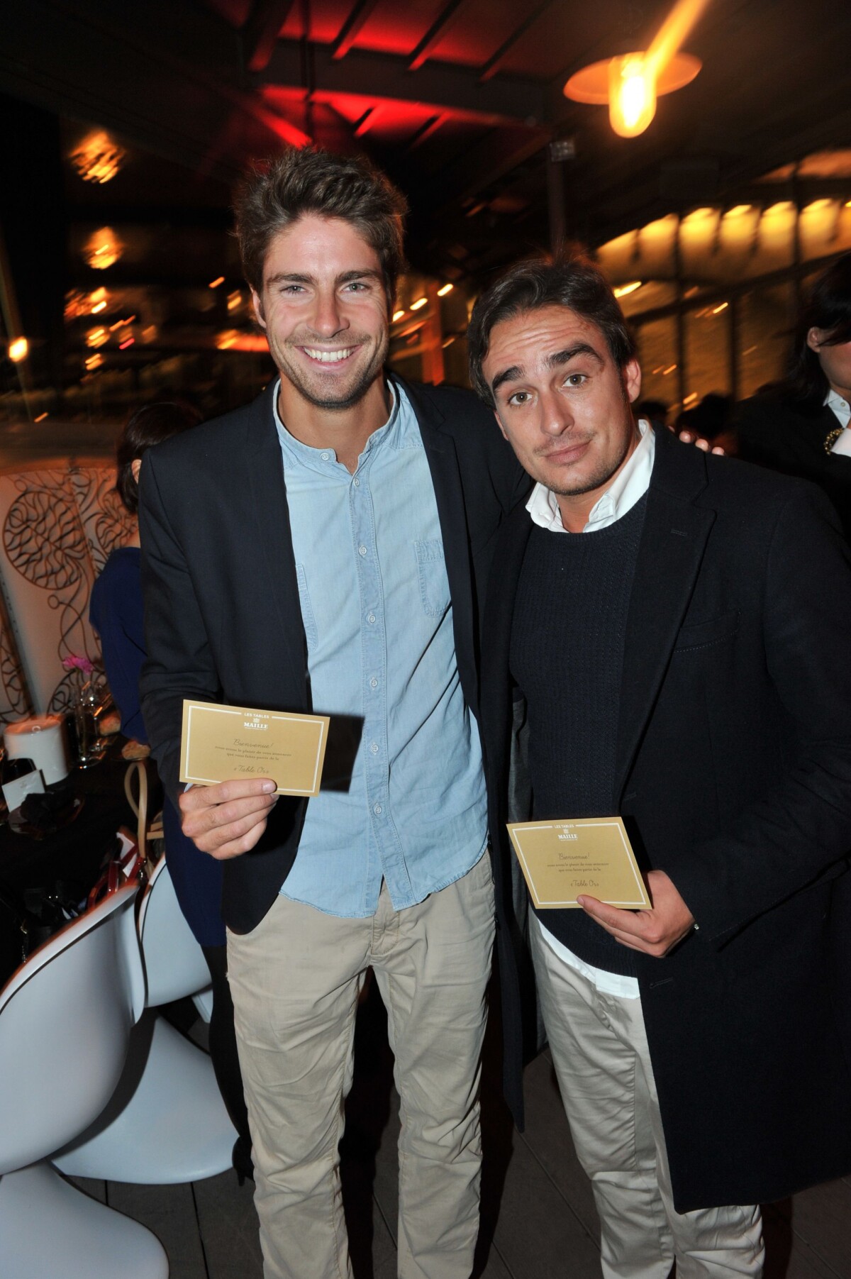 Photo : Exclusif - Tom Leeb, Kévin Levy (Kévin & Tom) - Dîner sensoriel ...