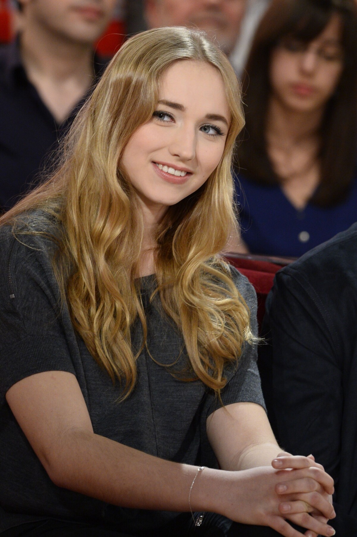 Photo : Chloé Jouannet (fille d' Alexandra Lamy) - Enregistrement de l ...