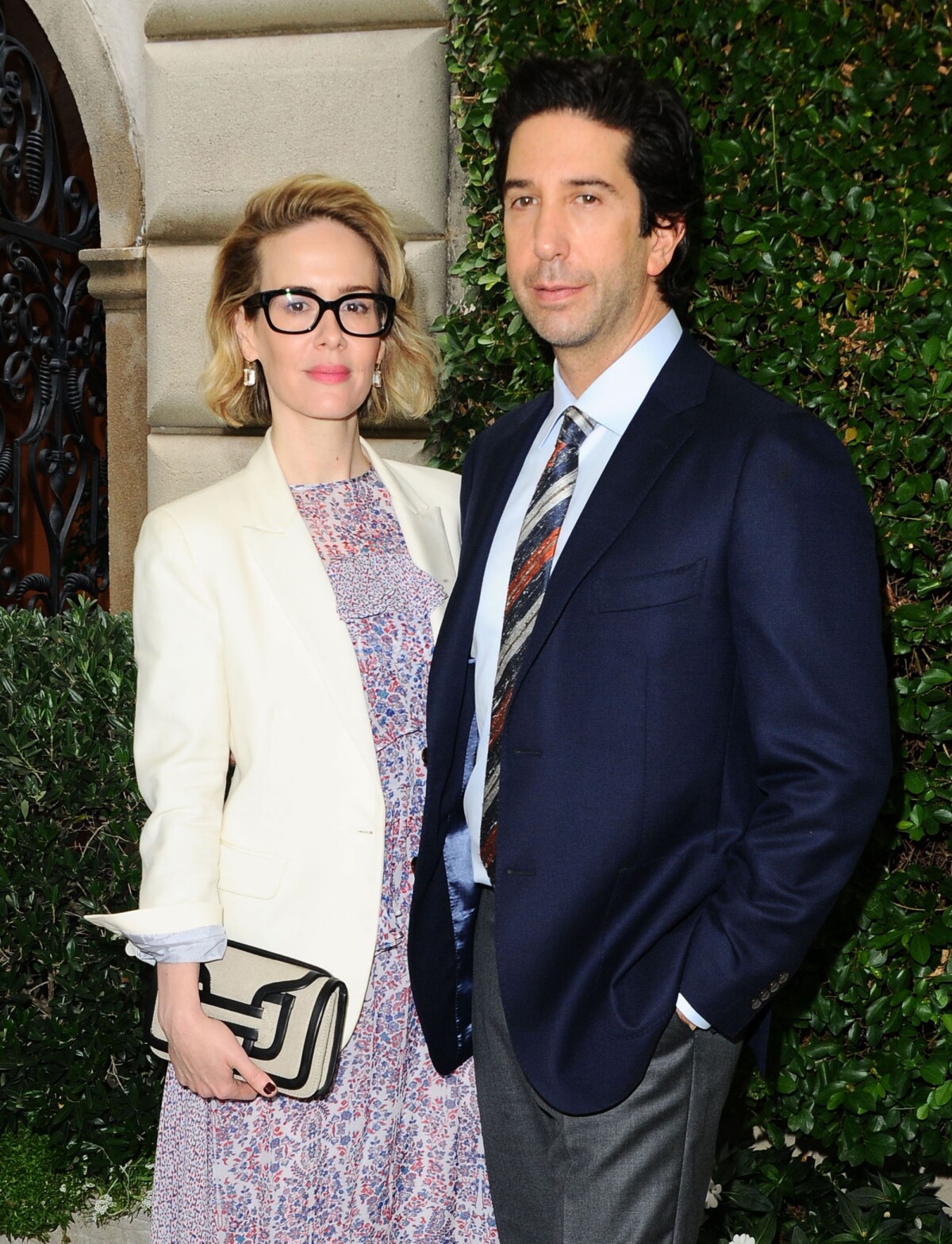 Photo : Sarah Paulson, David Schwimmer lors du brunch organisé par la ...