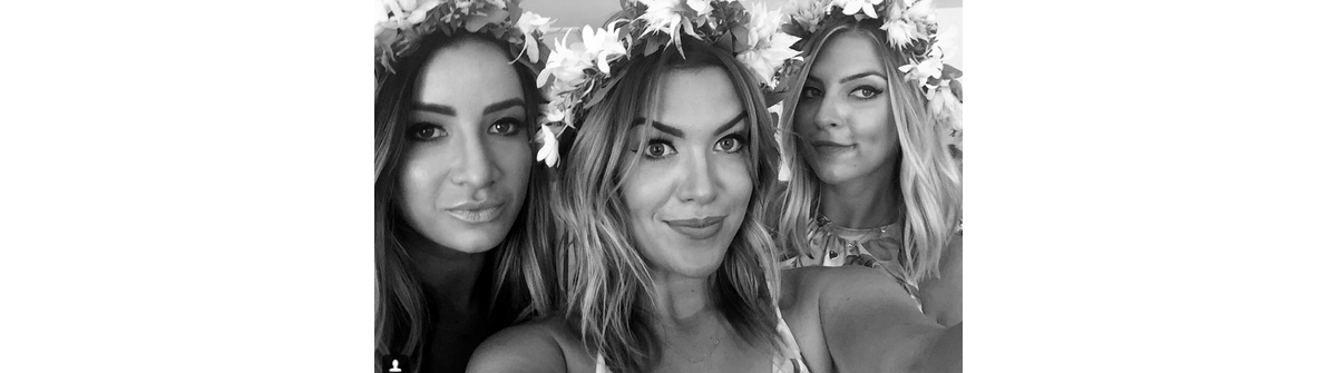 Photo : Morgan Souders et ses copines le jour du mariage de Taylor Cole ...