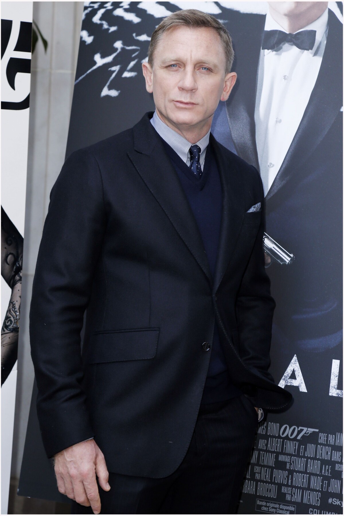 Photo : Daniel Craig à Paris le 25 Octobre 2012. - Purepeople