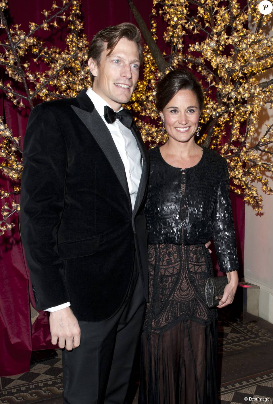 Pippa Middleton et Nico Jackson lors du dîner Sugarplum à Londres. Le ...