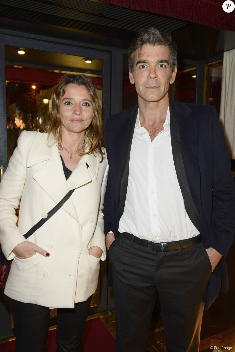 Xavier de Moulins et sa femme Anais Bouton (directrice des programmes ...