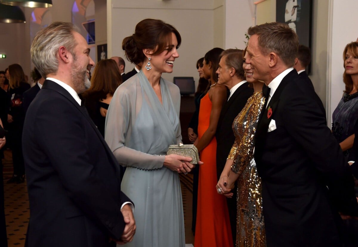 Photo : Kate Middleton a pu saluer Daniel Craig et ses partenaires. La ...