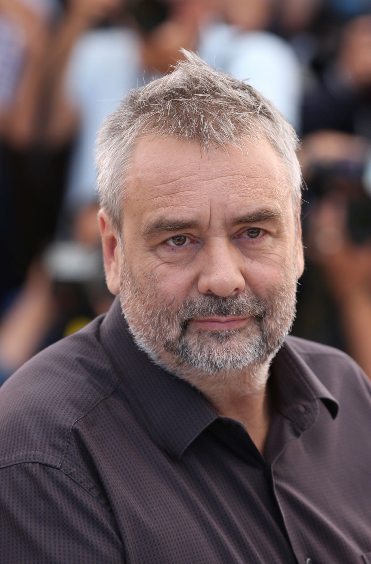 Photo : Luc Besson - Photocall du film "The Homesman" lors du 67e ...