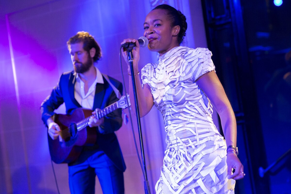 Photo : Exclusif - La chanteuse FM Laeti - Soirée des 40 ans de Poiray ...