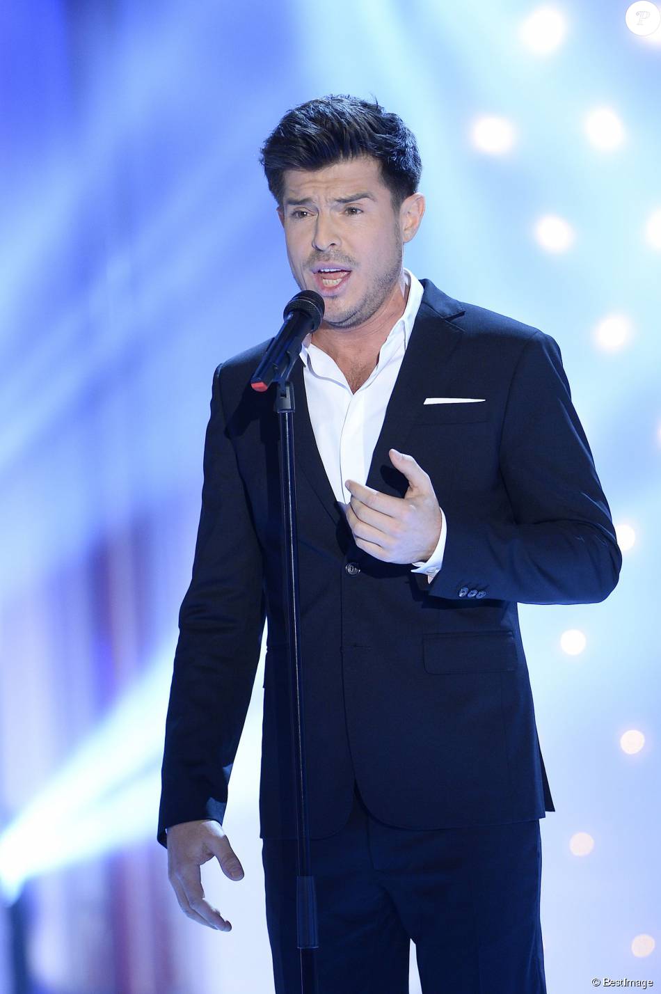 Vincent Niclo - Enregistrement de l'émission Vivement Dimanche à Paris ...