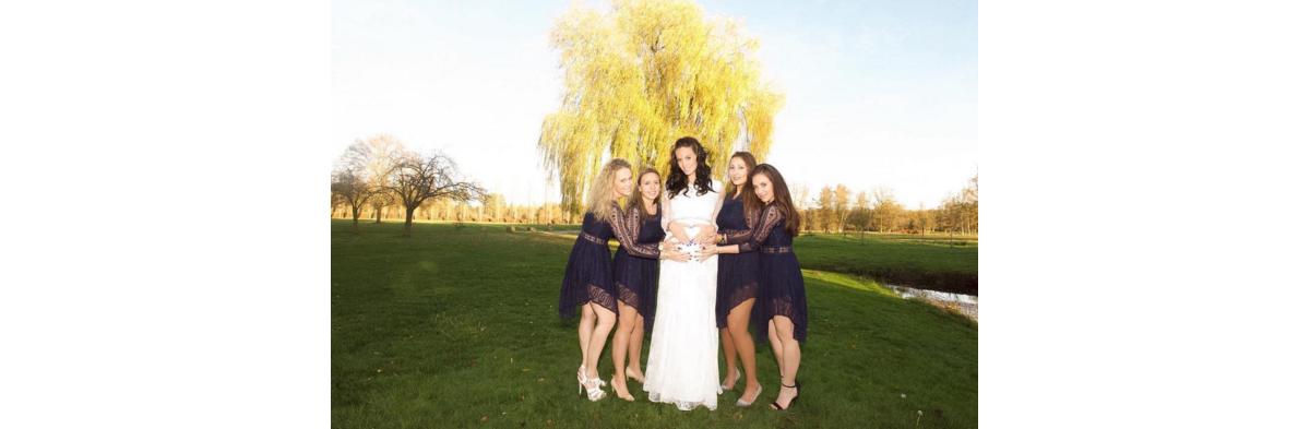 Photo : Jade Foret : Heureuse lors de sa baby shower avant d'acceuillir ...
