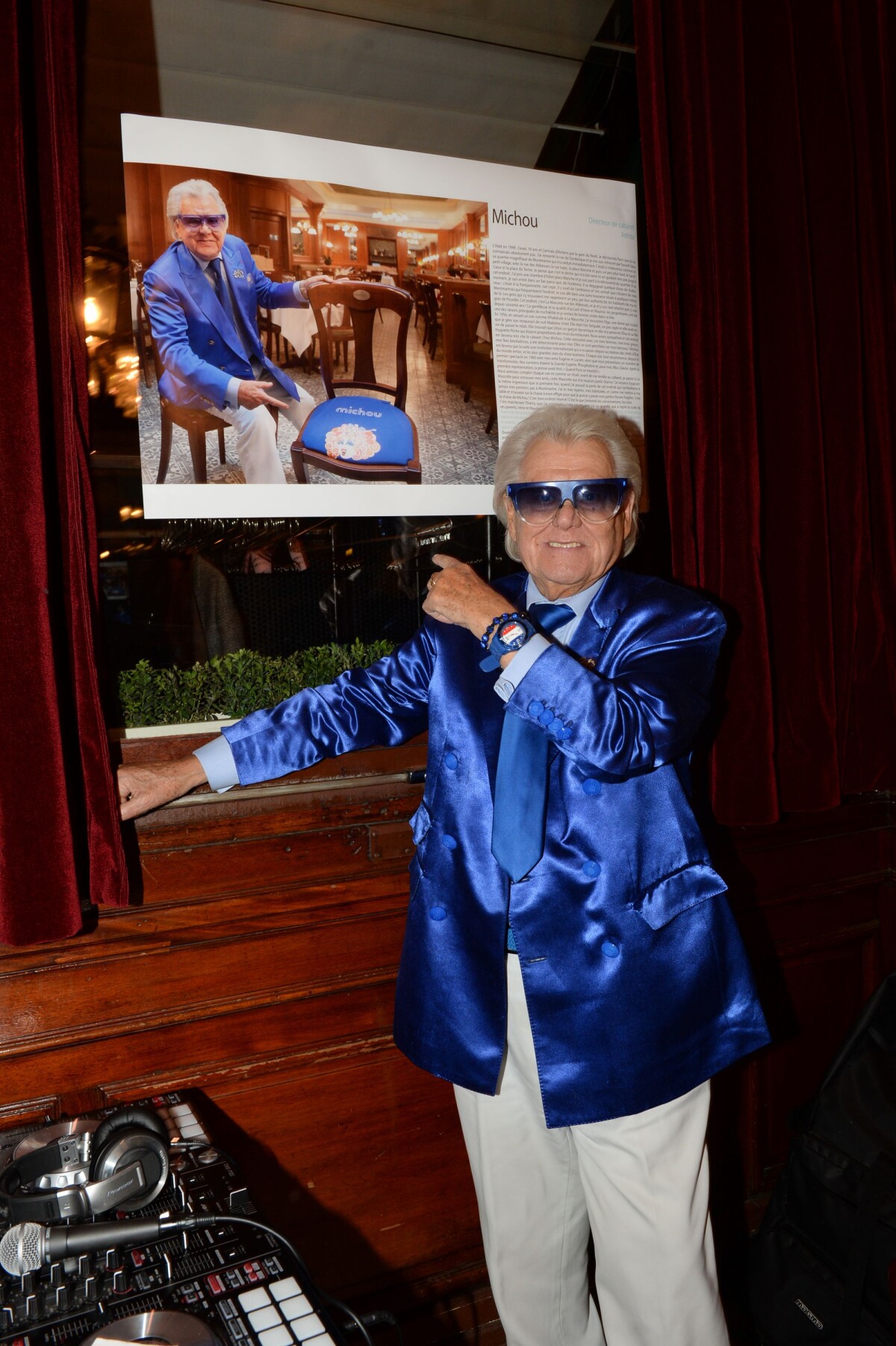 Photo : Exclusif - Michou - People à l'exposition "Souvenirs, souvenirs ...