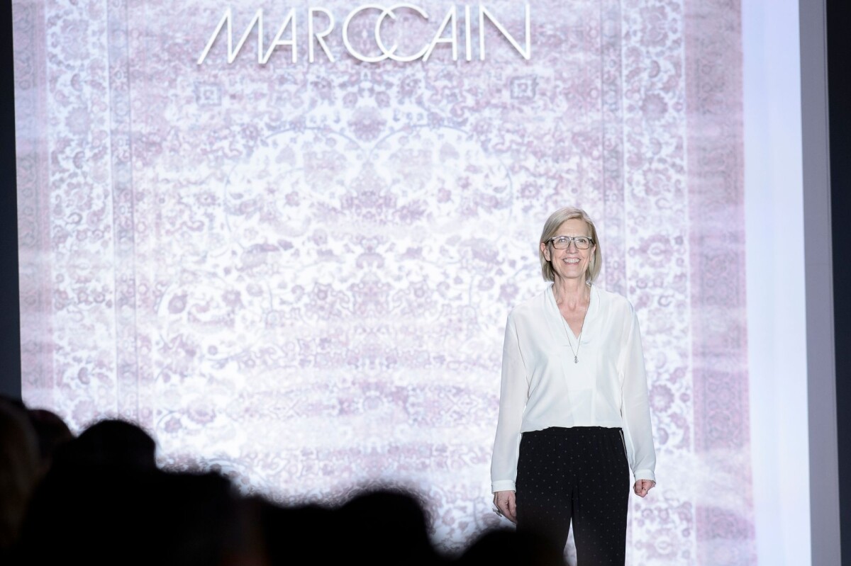 Photo : Karin Veit, directrice artistique de Marc Cain - Défilé Marc ...