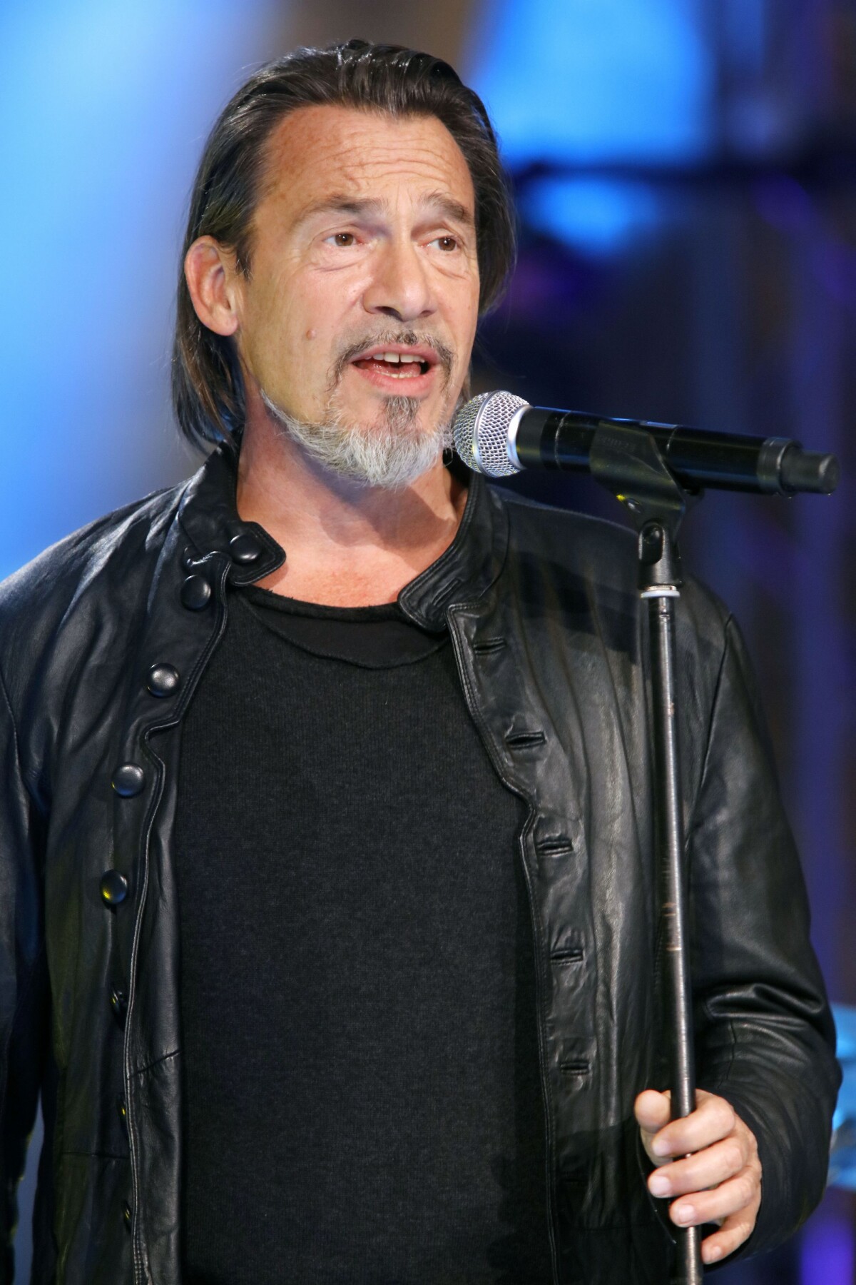 Photo : Portrait de Florent Pagny réalisé en 2015. - Purepeople