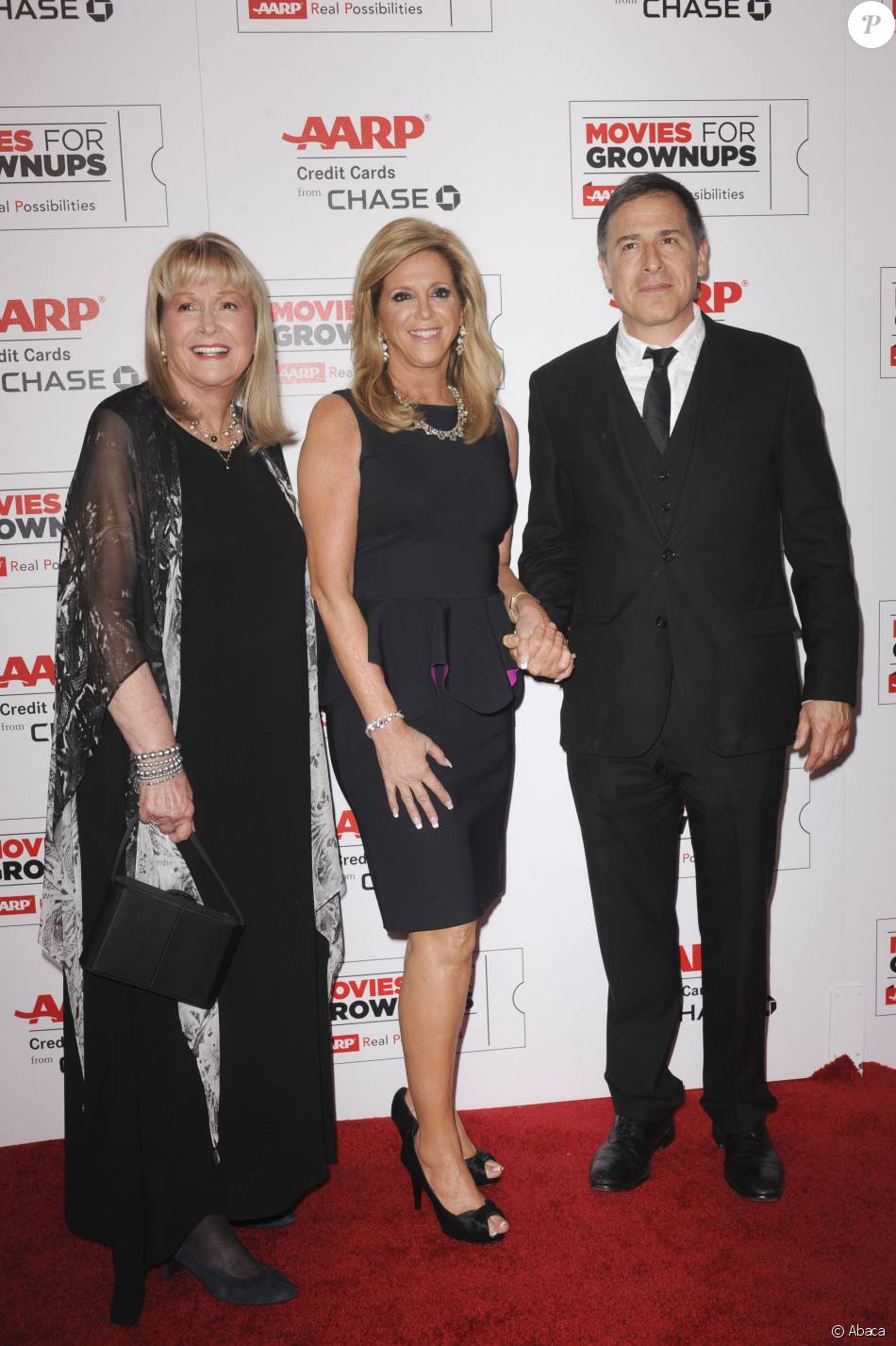 David O. Russell, Joy Mangano, Diane Ladd lors des Movies For Grownups ...
