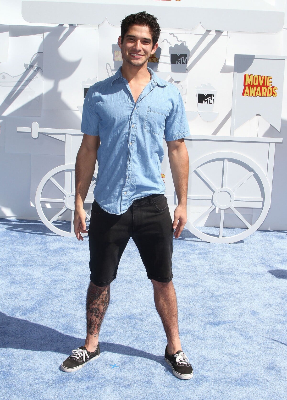 Photo : Tyler Posey - Cérémonie des "MTV Movie Awards 2015" à Los ...