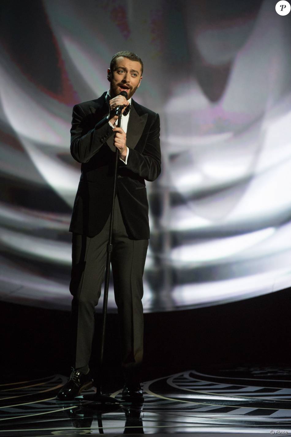 Oscar®-nominee, Sam Smith, performs Writings on the Wall from Spectre ...