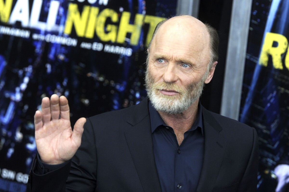 Photo : Ed Harris - Première du film "Night Run" à New York. Le 9 mars ...