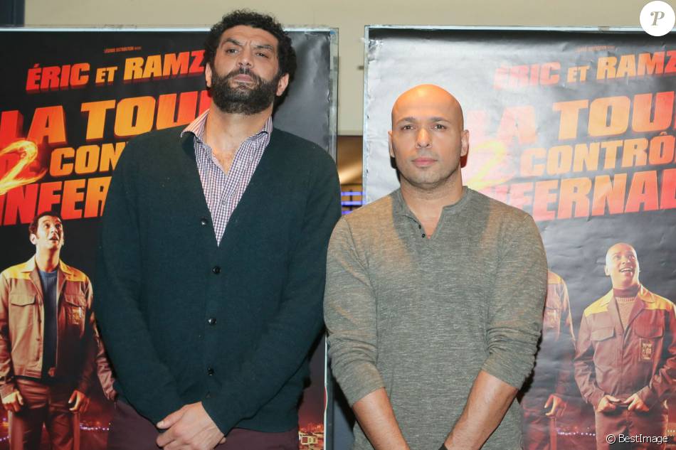 Ramzy Bedia, Eric Judor - Avant-première du film La Tour 2 contrôle ...